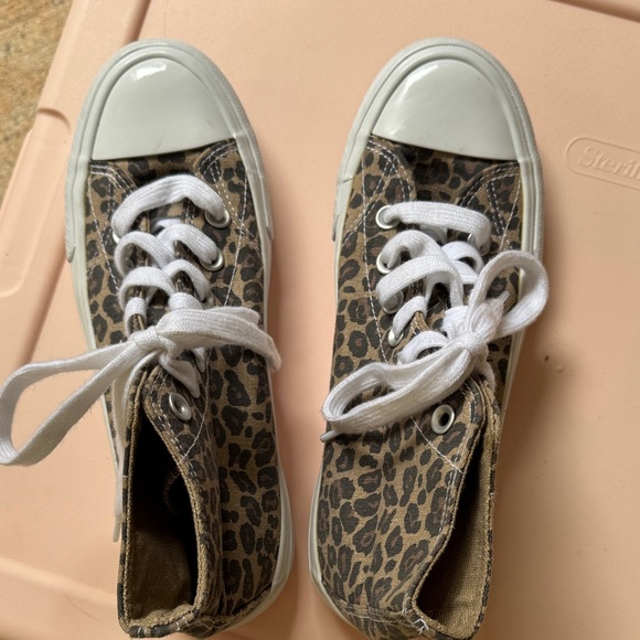 NOBO | Shoes | Leopard Print Hightop Sneakers | Poshmark
